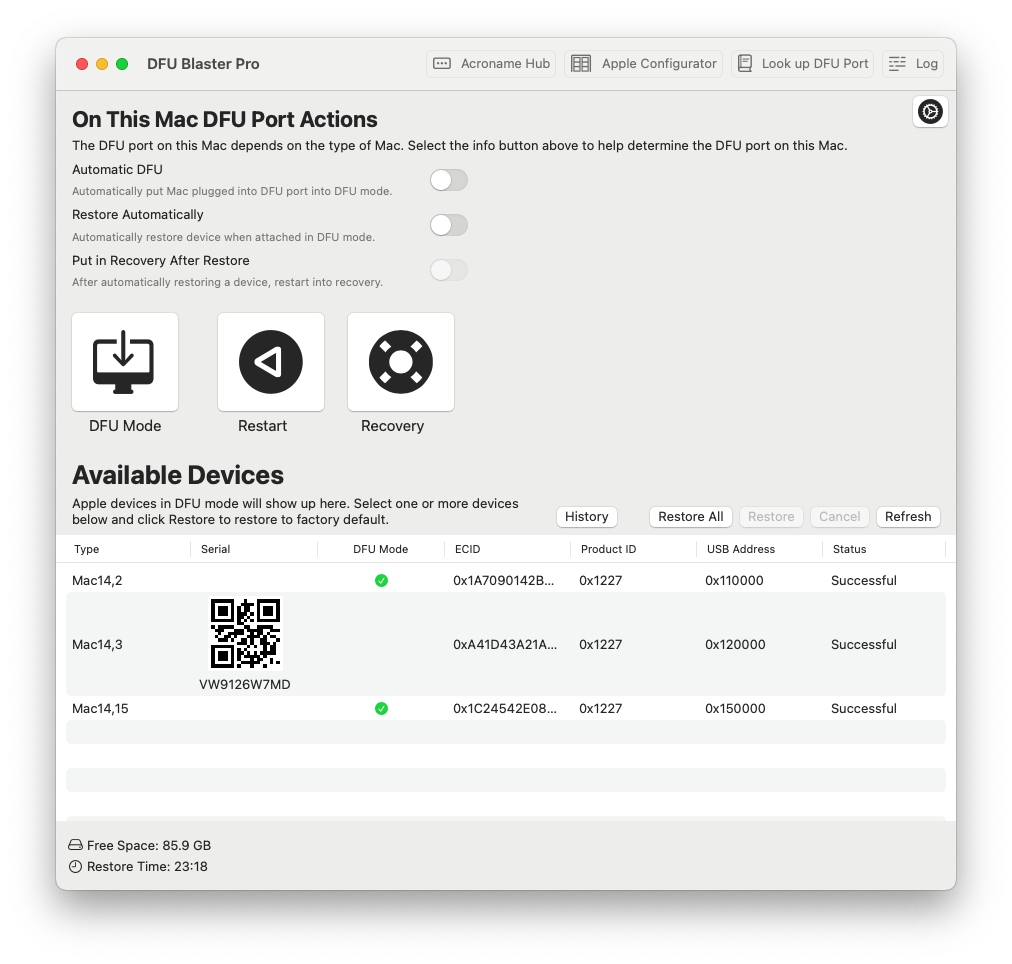 DFU Blaster Pro – Twocanoes Software