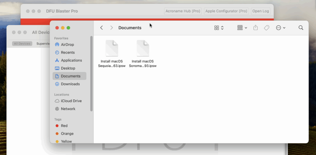 Update Mobile Framework in Apple Configurator – Twocanoes Software